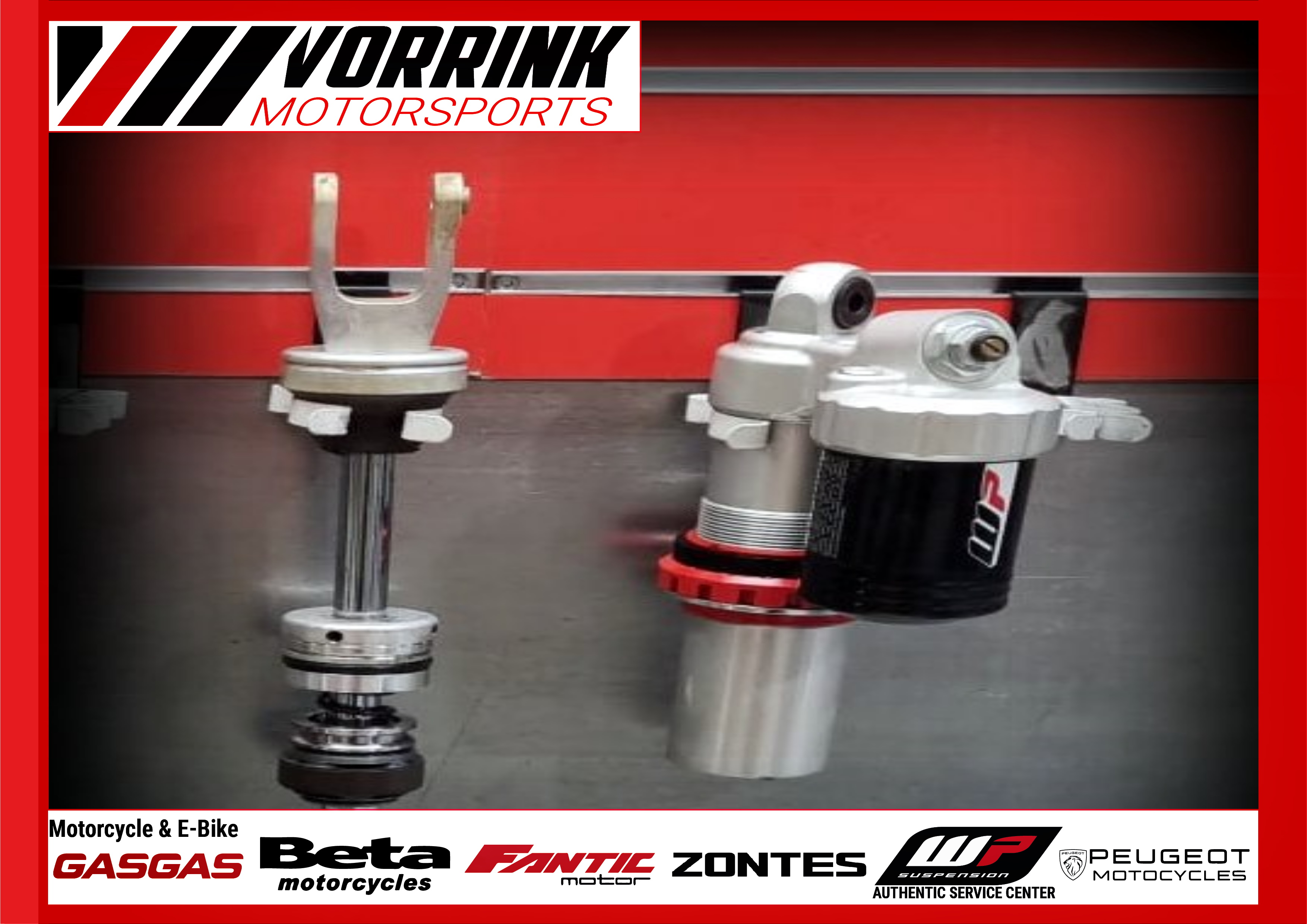Stoßdämpferservice | Fahrwerk | Vorrink Motorsports